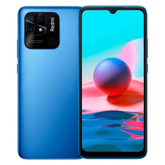 Smartphone Xiaomi Redmi 10C, 128Gb, Tela 6.71", Câmeras 50MP+2MP, Azul ...