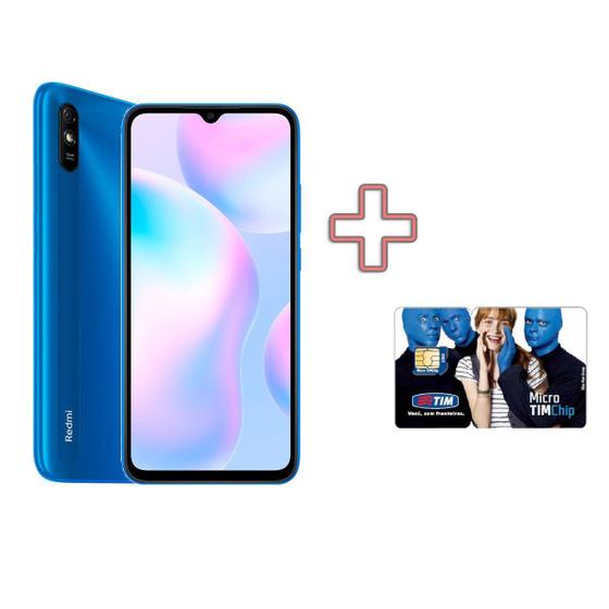 Smartphone Xiaomi Redmi 9A 32GB 2GB RAM Tela 6.53" Câmera Traseira 13MP Frontal de 5MP Bateria ...