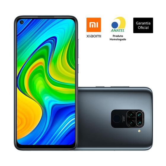 Smartphone xiaomi redmi note 9 tela 6,53" 3gb/64gb 4g preto - Redmi ...
