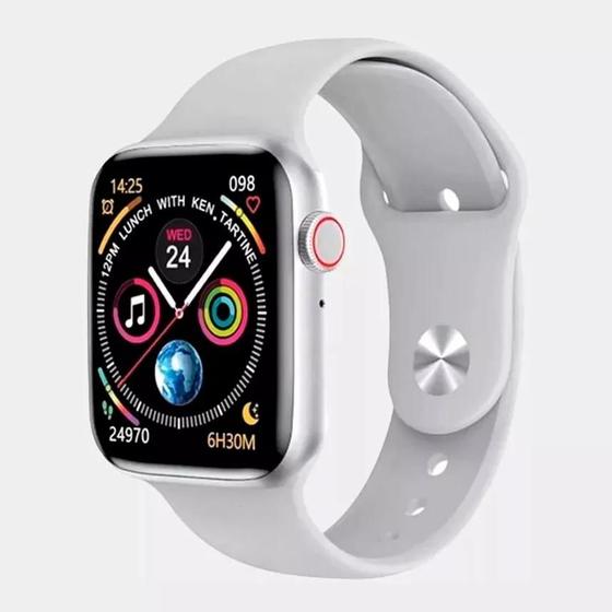 Smartwatch GS8 mini 40mm Tela Relógio Inteligente Full Hd Redes Socias ...