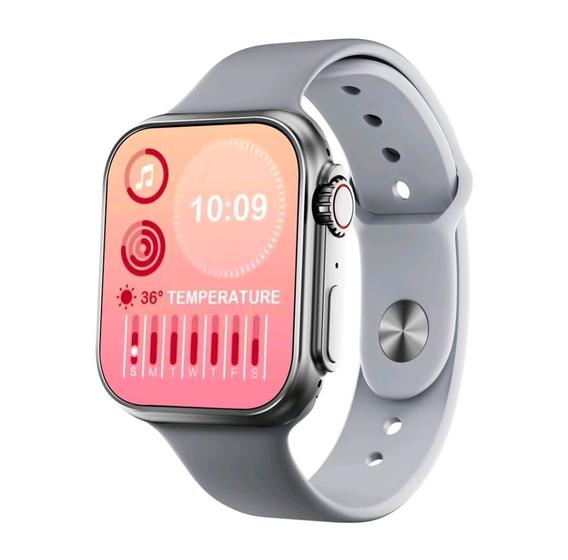 Smartwatch GS8 Ultra Função Nfc Ecg Série 8 1,91 Polegadas Tela Touch ...