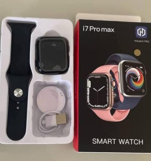 Smartwatch i7 PRO MAX relógio inteligente Série 7 - HLWATCH PRO ...