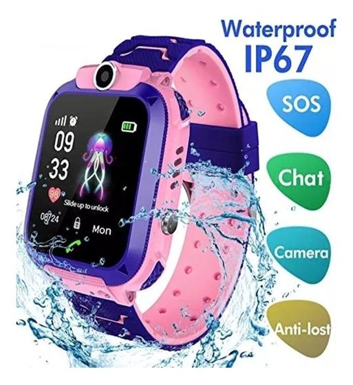 Smartwatch Infantil Hw C2 Rosa Chip Camera Gps Prova Dagua Faz e Recebe ...