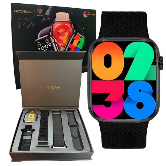 Smartwatch inteligente HW11 / Série 9 Lançamento 2025 / 4 pulseiras ...