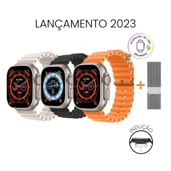 Smartwatch relógio Hw 8 Ultra Mini 41mm P/ Pulso Fino dia das mães ...