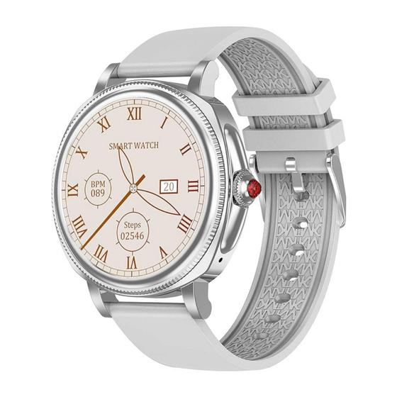 Smartwatch Relógio Inteligente Prova d'agua IP68 Ligações Bluetooth ...