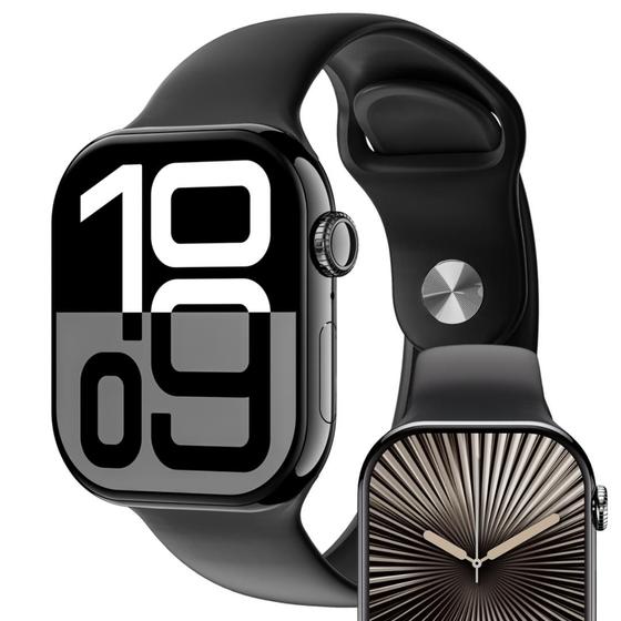 Smartwatch S10 X 2025 Lançamento Microwear Original NFC 47mm OLED 120Hz ...