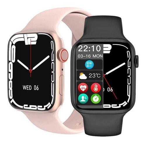 Smartwatch S18 Séries 8 Novo 2023 Prova D'água 42mm tela de 1,3 ...