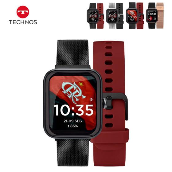 Smartwatch Technos Connect Max Troca de Pulseira Prova Dágua Tmaxa ...