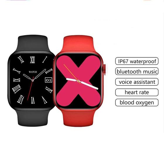 SmartWatch Tela Máxima HD 2.0p Bordas Arredondadas X8 Max Pro New ...