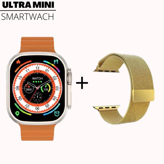 Smartwatch Ultra 8 Mini Tela 41mm Série 8 Tela Infinita - Ultra Mini ...
