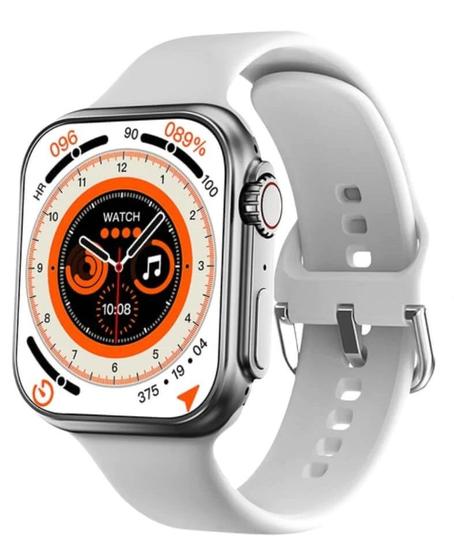 Smartwatch Ultra 8 Série 8 Watch8 Esportivo Nfc 1.91 Tela Amoled Touch ...