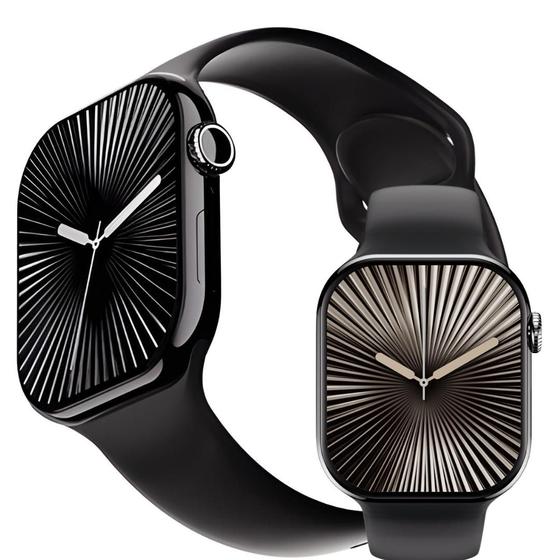 Smartwatch W10 Lançamento 2025 Série 10 X Microwear Original NFC tela ...