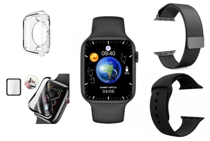 Smartwatch W28 Pro Relógio Original Kit Completo Feminino Masculino ...
