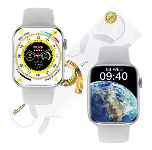 Smartwatch W57 Pro Series 8 Lançamento 2023 Tela 1,95 45mm - Smartwatch ...