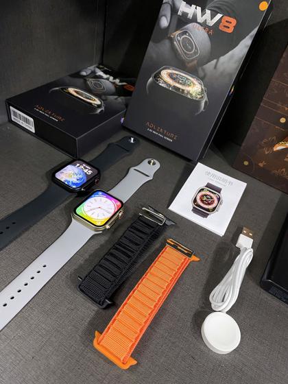 Smartwatch W68 Ultra Series 8 Nfc Tela 2,0 Original Lacrado + Pulseira ...