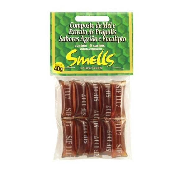 Smells Mel C/ Propolis/Eucalipto/AgriÃO SachÊ 40g - Composto de Mel ...