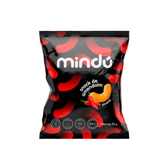 Snack de Amendoim Picante Mindú 50g - Comida Vegana / Comida ...