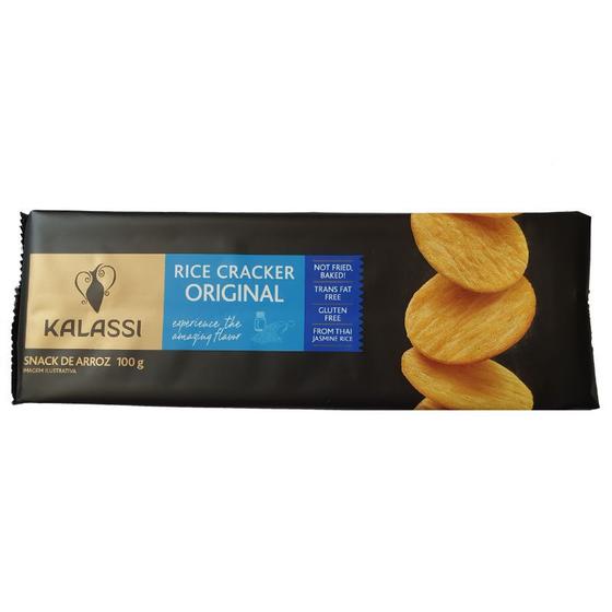 Snack De Arroz Kalassi Original Sem Glúten 100 G - Salgadinhos e ...