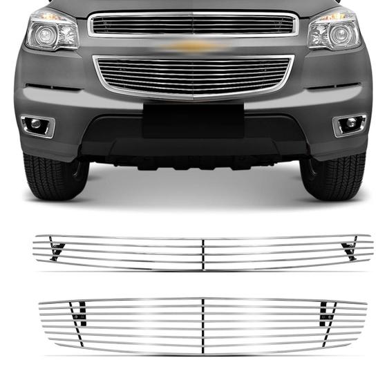 Sobre Grade S10 2012 2013 2014 2015 2016 Cromada Aço Inox - Darta ...