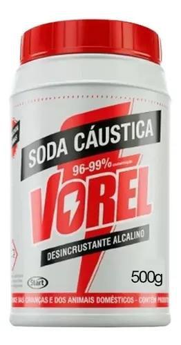 Soda escama vorel 1kg - Soda Cáustica - Magazine Luiza