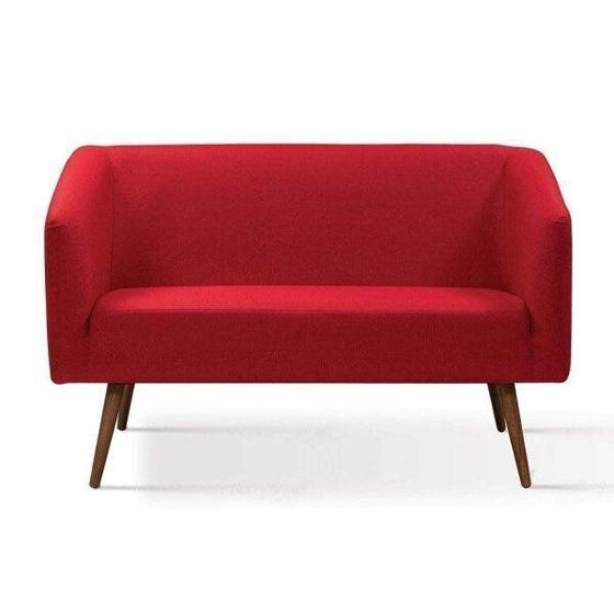 Sofá 2 Lugares Base Palito Rock Daf Mobiliário - Sofás - Magazine Luiza