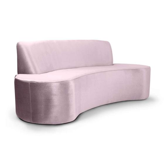 Sofá 3 Lugares Mondo Rosê - Combinare - Sofás - Magazine Luiza