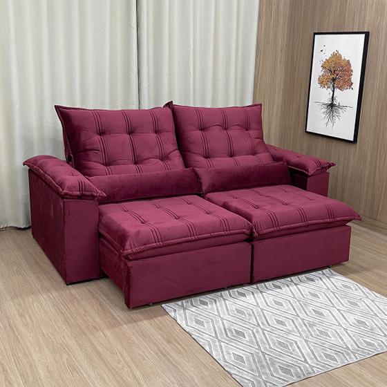 Sofá Maricá Retrátil Reclinável Vários Tamanhos Conforto e Luxo Maricá - Alpoim - Sofás ...