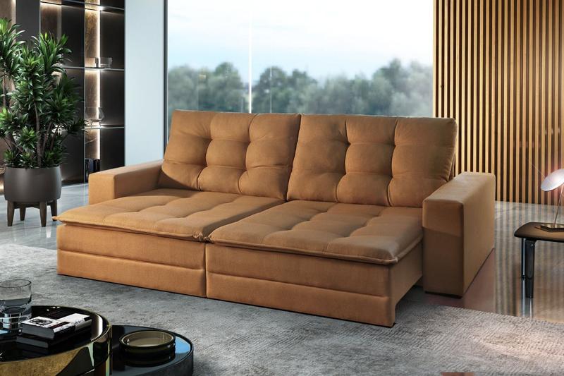Sofá Retrátil Reclinável Clean - Zurc Decor - Sofás - Magazine Luiza