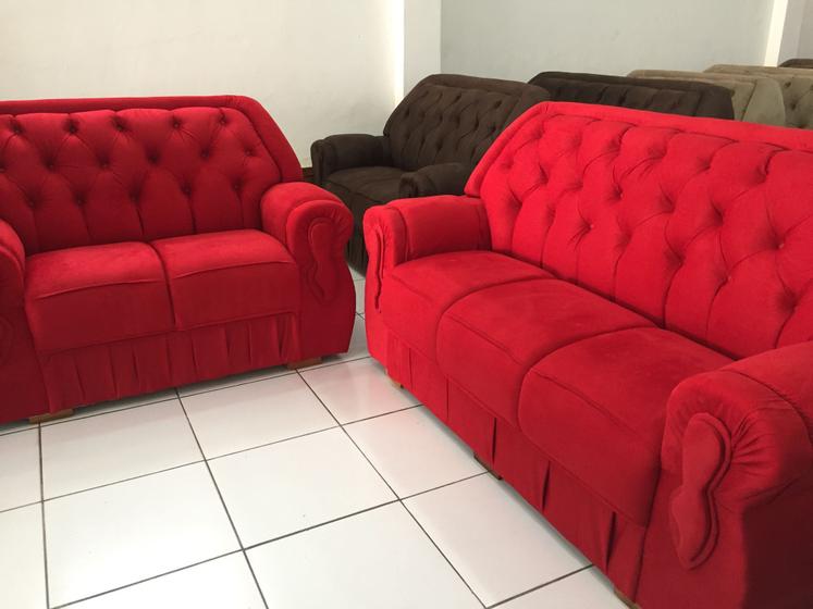 Sofá Viena 2L e 3L - ESTOFADOS NOVO HORIZONTE - Sofás - Magazine Luiza