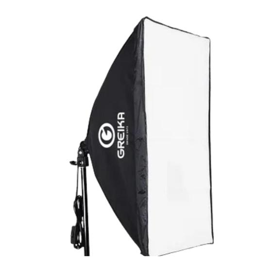 Softbox Luz Continua Greika 50x70 Cm Para Lâmpada - Bivolt - Lâmpada - Magazine Luiza