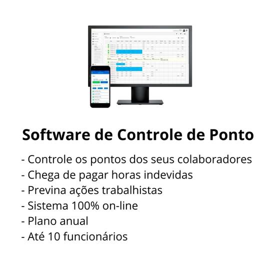 Software Controle de Ponto - Secullum - Fonte de Alimentação - Magazine ...
