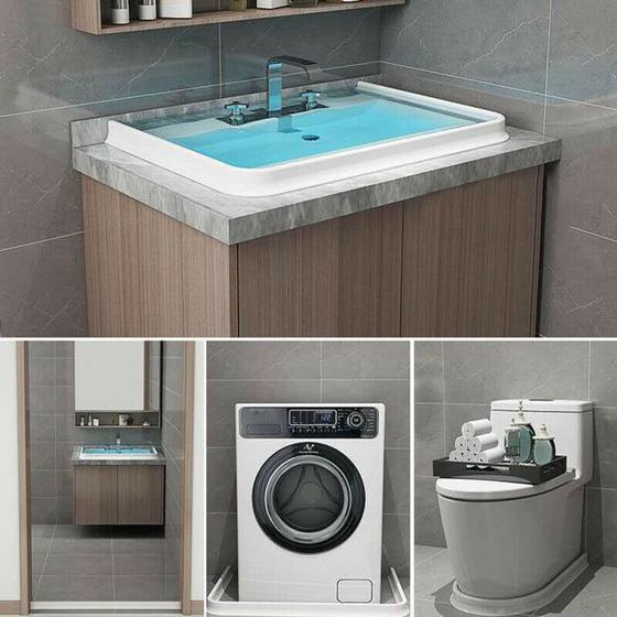 Soleira Barreira Água Silicone Box Pia Banheiro Cozinha 2M - LMVEDAÇÕES ...