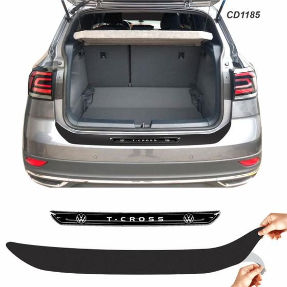 Soleira t-cross preto blackout + soleira cromada resinada cd1185 ...