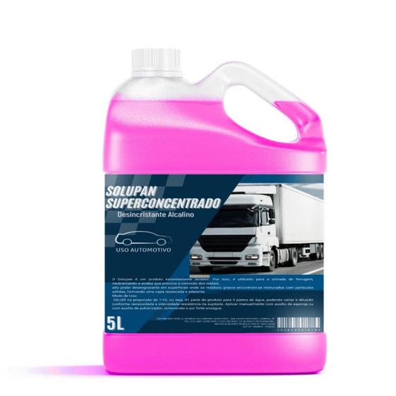 Solupan Concentrado Desengraxante Limpeza Pesada 5 Litros faz 50 Litros - CHEMICALS BUENO ...