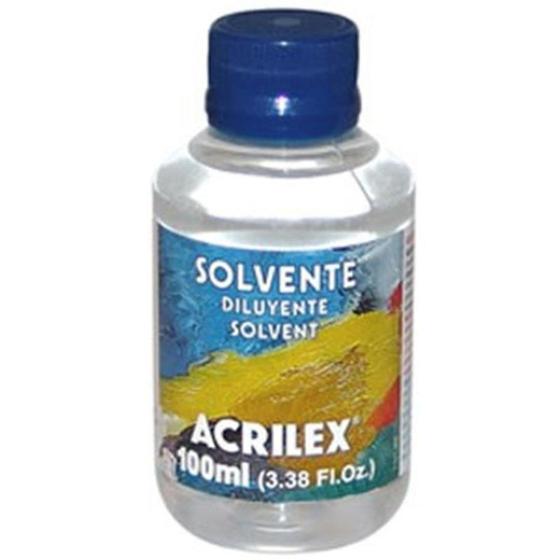 Solvente 100ml Acrilex - Solvente de Tinta / Verniz - Magazine Luiza
