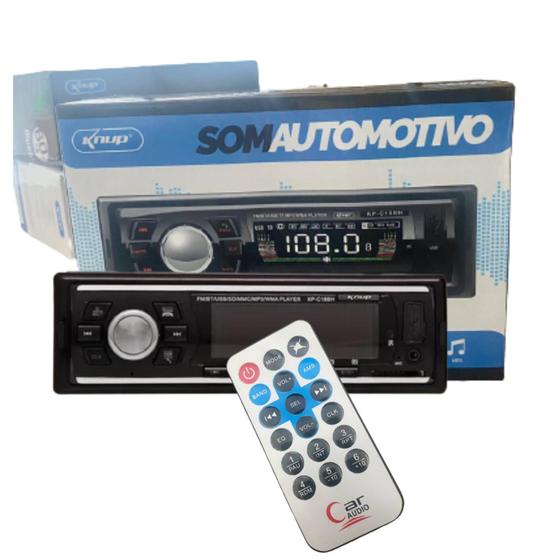 Som Automotivo Knup Kp-c18bh Com Usb, Bluetooth - Kanup - Som Automotivo - Magazine Luiza