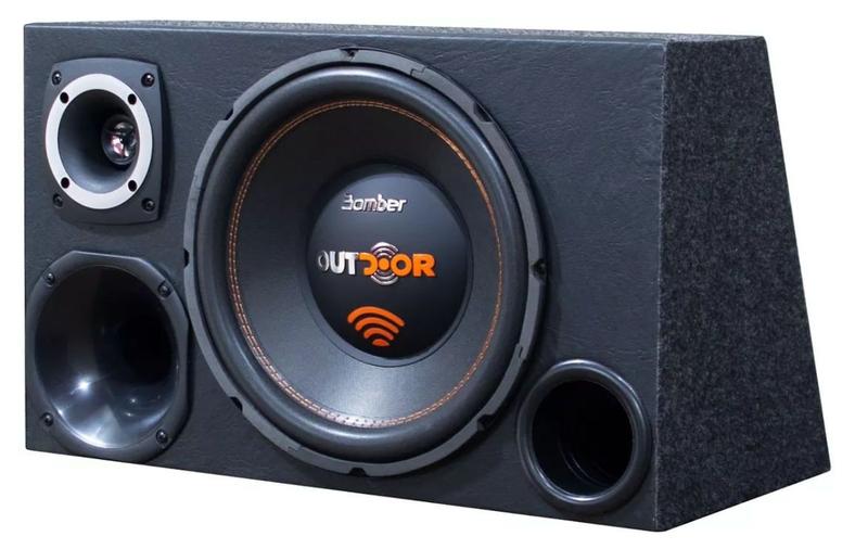 Som Caixa Trio Subwoofer Bomber 12 Polegadas Driver Tweeter - Subwoofer - Magazine Luiza