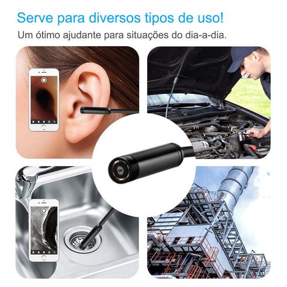 Sonda camera inspecao boroscópio para celular - nkj-5m - B-max ...
