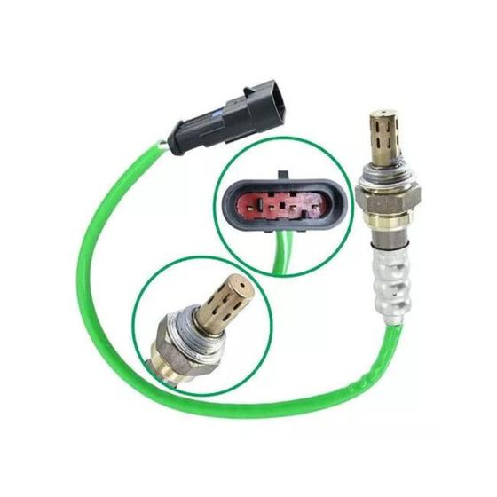 Sonda Lambda Palio Siena Fiat Capa Verde 55236778 Pré Catalisador ...