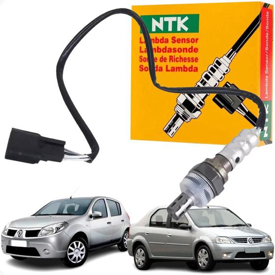 Sonda Lambda Pos Catalisador Sandero Logan NTK Original - Sonda Lambda - Magazine Luiza