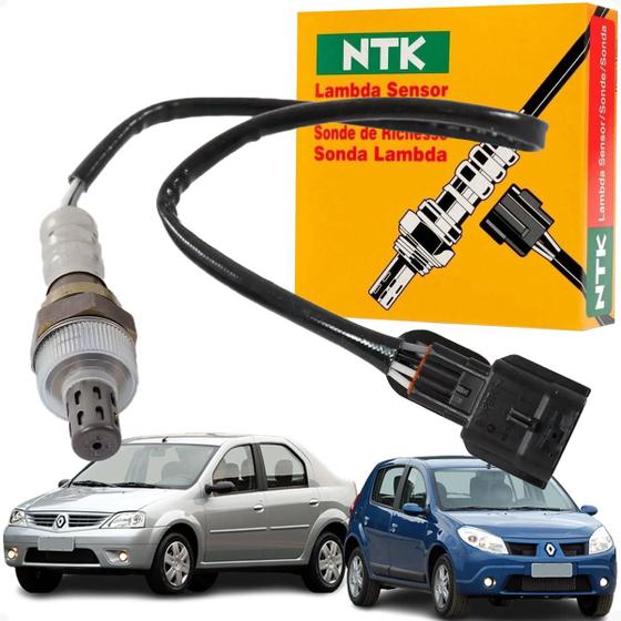 Sonda Lambda Pre Catalisador Logan Sandero NTK Original - Sonda Lambda - Magazine Luiza