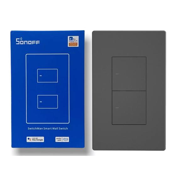 Sonoff M5 Interruptor Inteligente Wi-fi 2 Teclas 110v-220v Automação ...