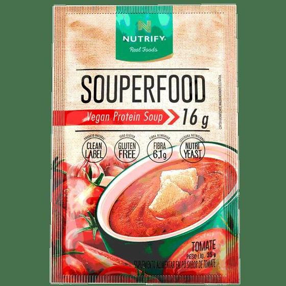 Sopa Proteica Vegana Souperfood Tomate Nutrify 35g - Sopa - Magazine Luiza