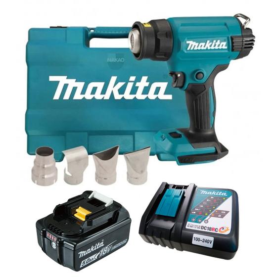 Soprador Térmico à Bateria 18V DHG181RT Makita - Soprador Térmico ...