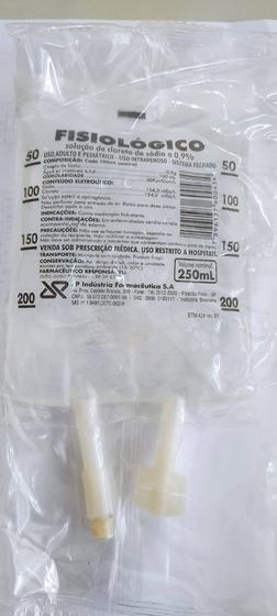 Soro Fisiológico 0,9% NaCl, Bolsa Sistema Fechado JP 250ml - Kit 3 Bolsas - JP Farmacêutica ...