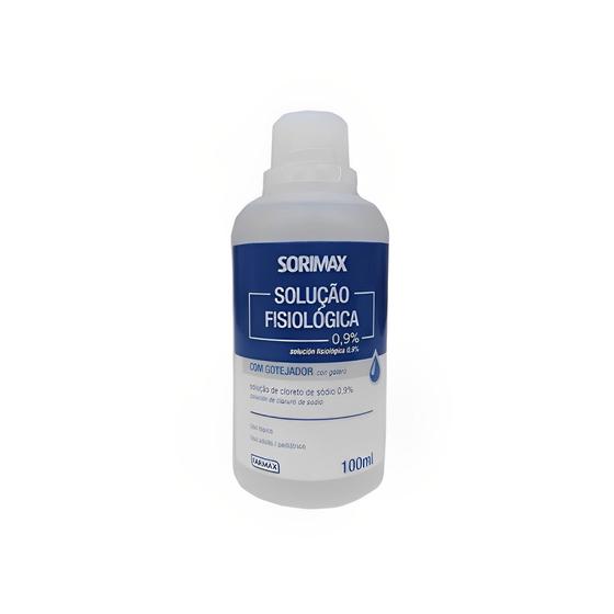 Soro Fisiológico Sorimax 0,9% Cloreto De Sódio 100ml - FARMAX - Soro ...