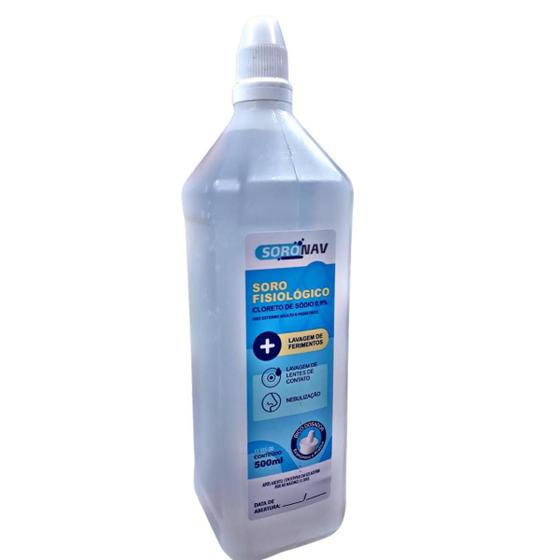 Soro Fisiológico SoroNav 500ml - ADV - Soro Fisiológico - Magazine Luiza