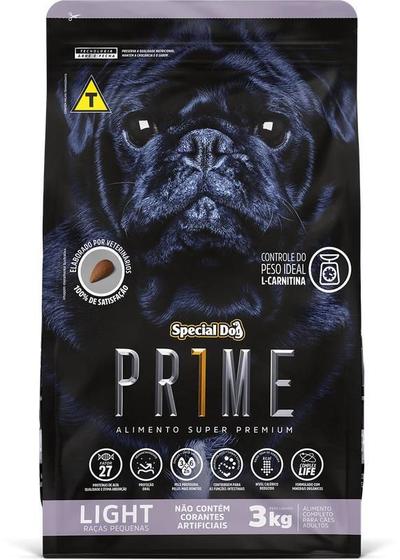 Special Dog Prime Light Raças Pequenas 3Kg - Ração Seca para Cachorro ...