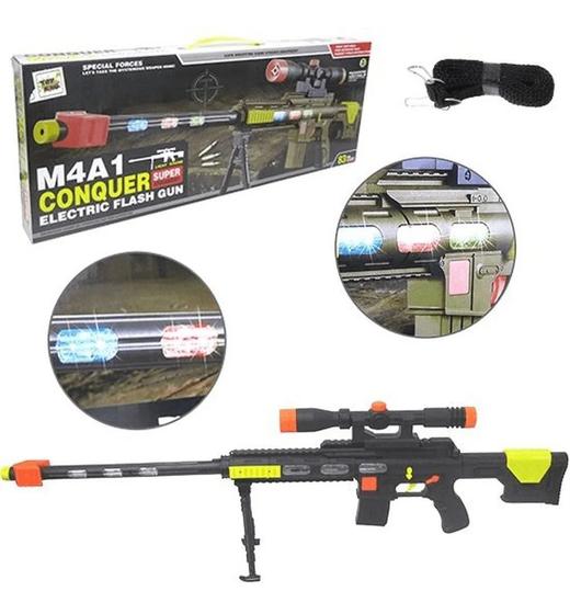 Special Forces M4A1 C/SOM E LUZ A PILHA NA CAIXA TK-1564 MOHNISH - Toy King - Bonecos - Magazine ...